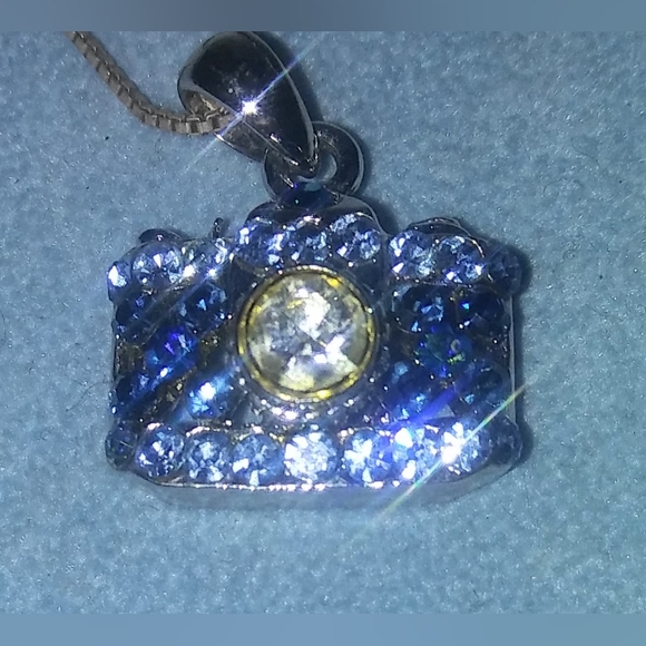 unbranded | Jewelry | Vintage Silver Toned Rhinestone Photographer ...